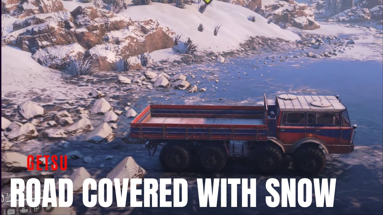 ICE TRACK | SNOWRUNNER GAMEPLAY | ALASKA REGION - YouTube