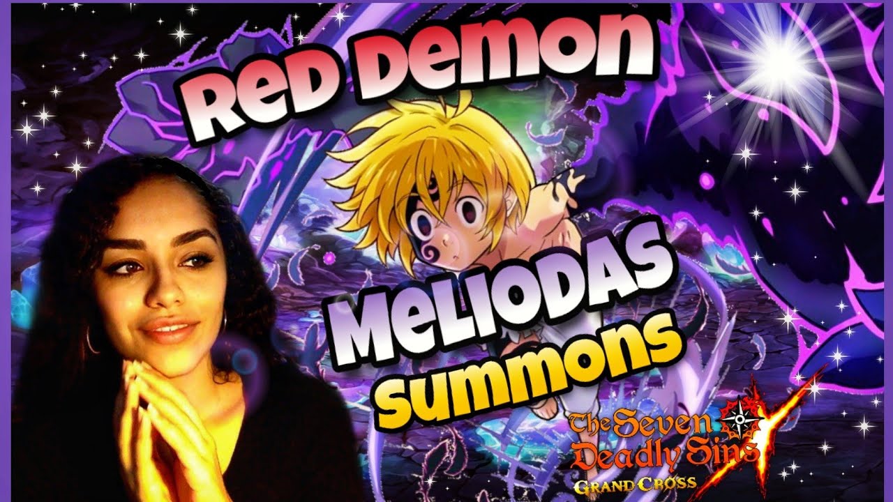 Seven Deadly Sins Grand Cross (Global): Red Demon Meliodas Summons ...