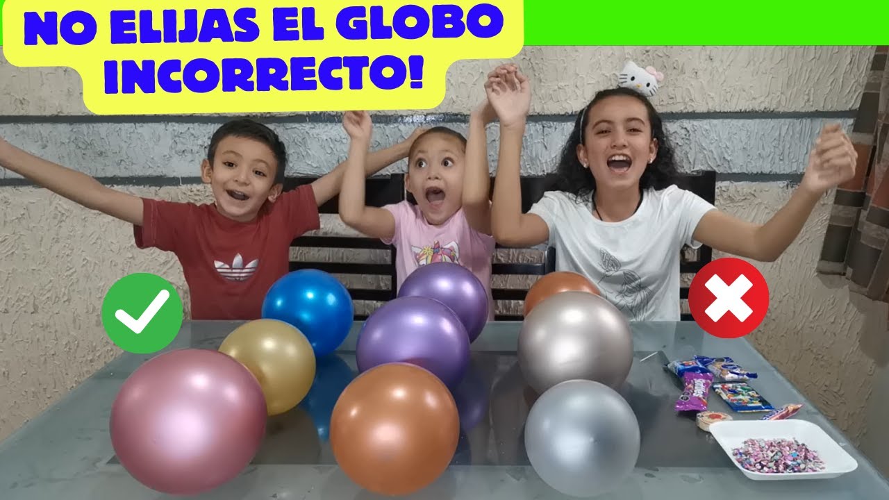 NO ELIJAS EL GLOBO INCORRECTO | Losprimitos LeDaDa - YouTube