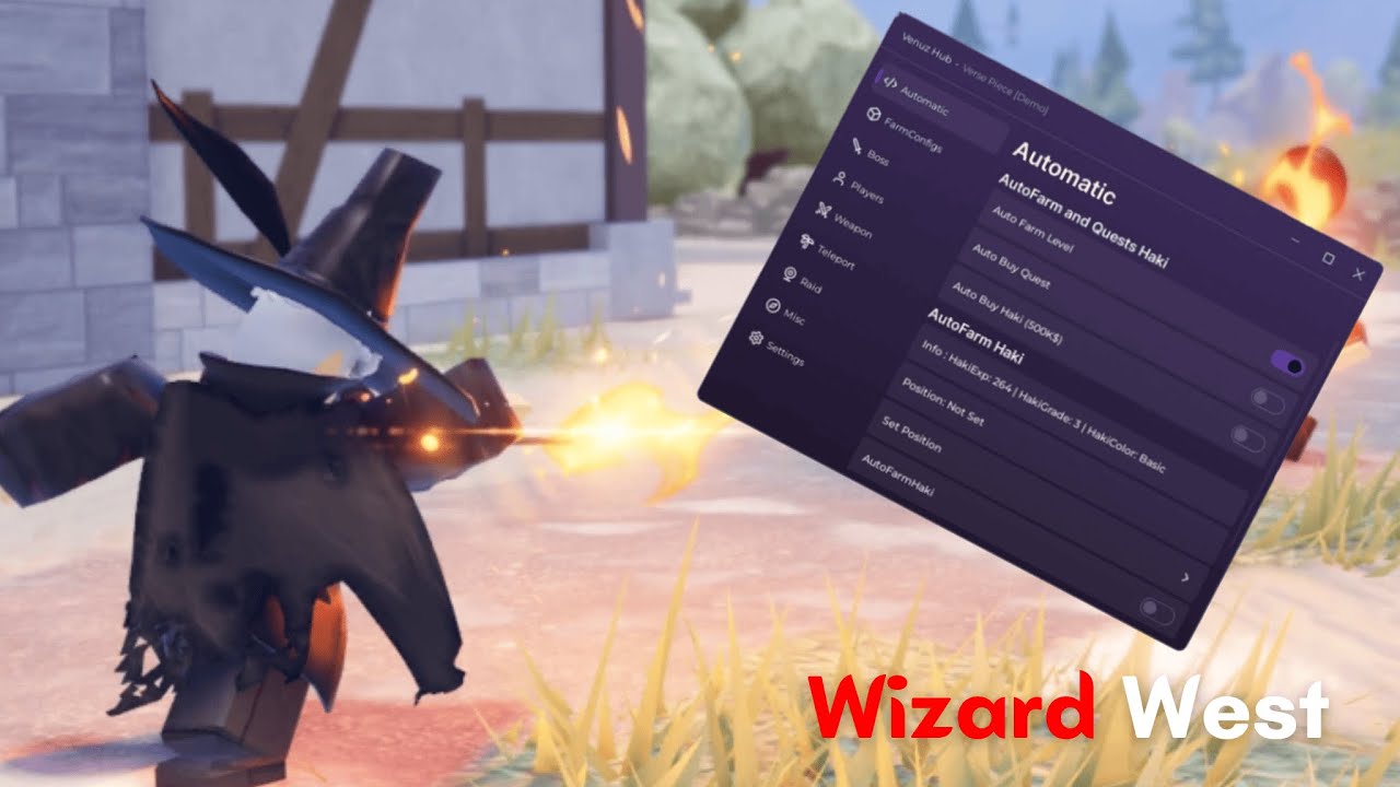 Roblox Script - Wizard West (Aimbot NoColdown) | Venuz Hub - YouTube