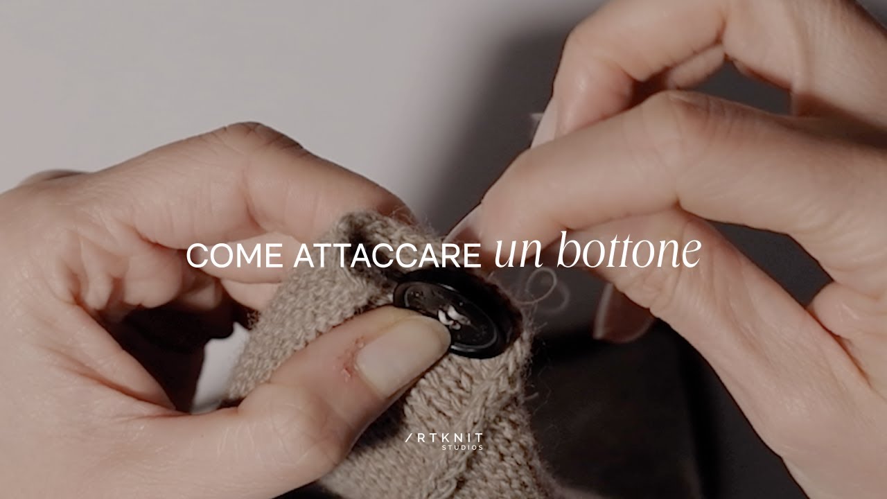 Repair-it-yourself - Come attaccare un bottone - YouTube