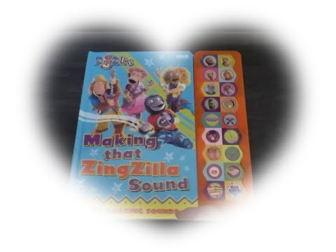 ZingZillas: Making that ZingZilla Sound.Book with sound. - YouTube