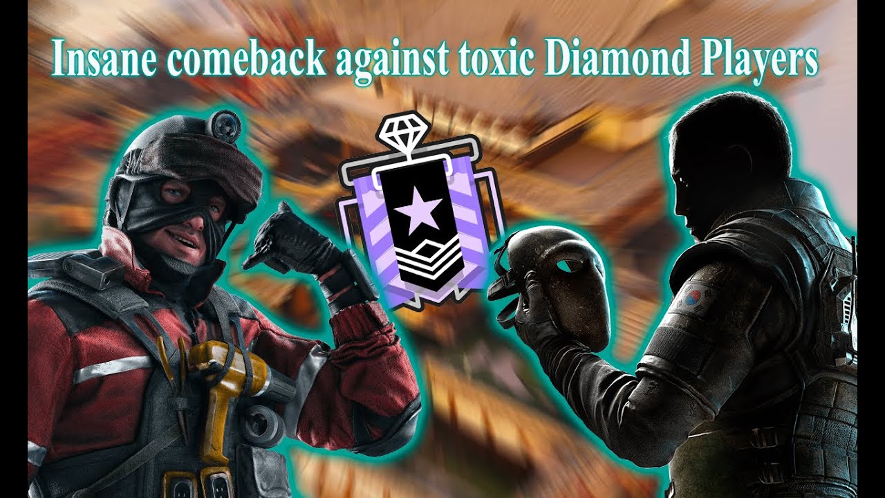 Insane comeback against toxic Diamonds in Rainbow Six Siege - YouTube