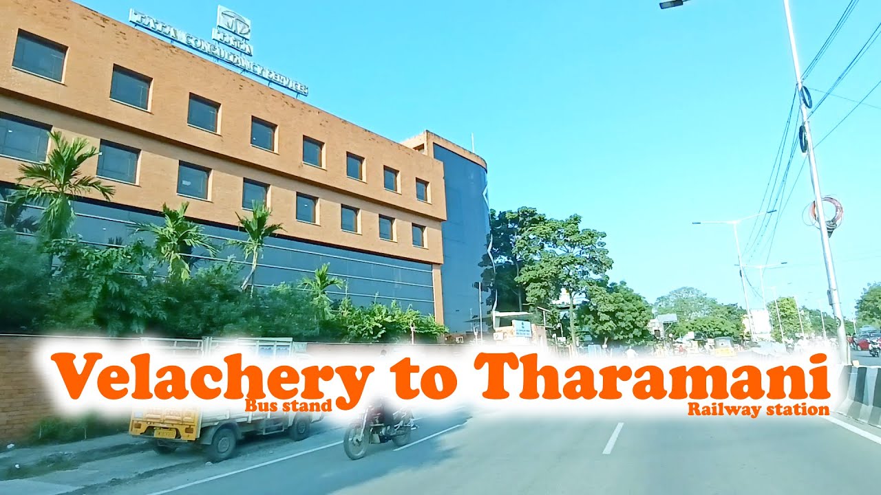 Velachery to Tharamani | Road Navigator Tamil - YouTube