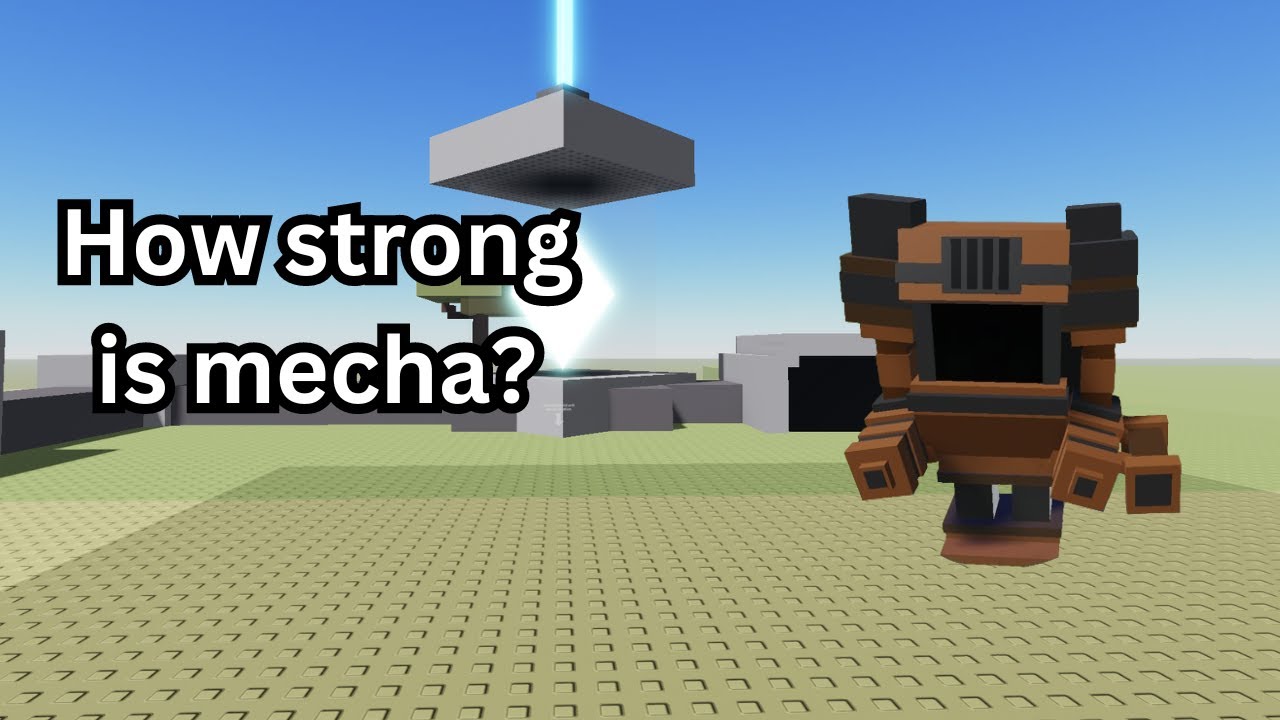 Mecha VS Most Bosses I World Tower Defense - YouTube