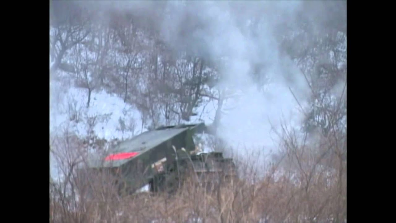 M270A1 MLRS Live Fire - YouTube