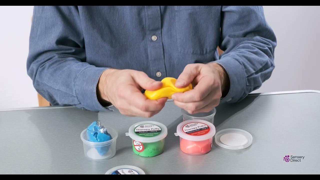 Sensory Direct Therapeutic Putty for motor skills - YouTube