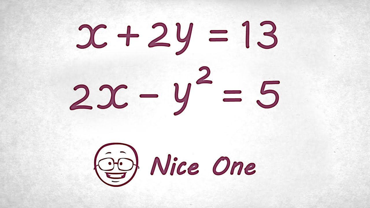Let Us Solve for 'x' and 'y' | Nice Trick to Know | #mathematics #math ...