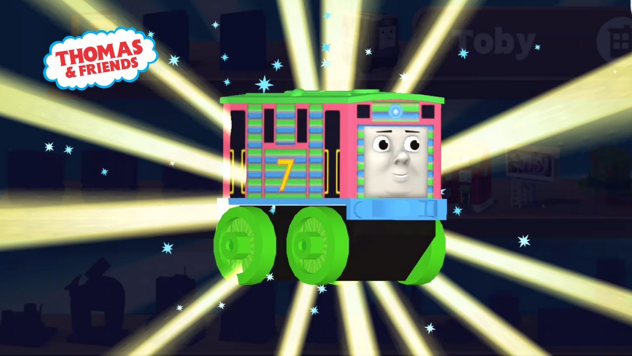 Thomas & Friends Minis 🚆 COLLECT golden gears to unlock NEON TOBY ...