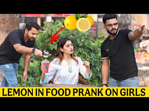 Lemon In Food Prank on Girl With A Twist @ThatWasCrazy