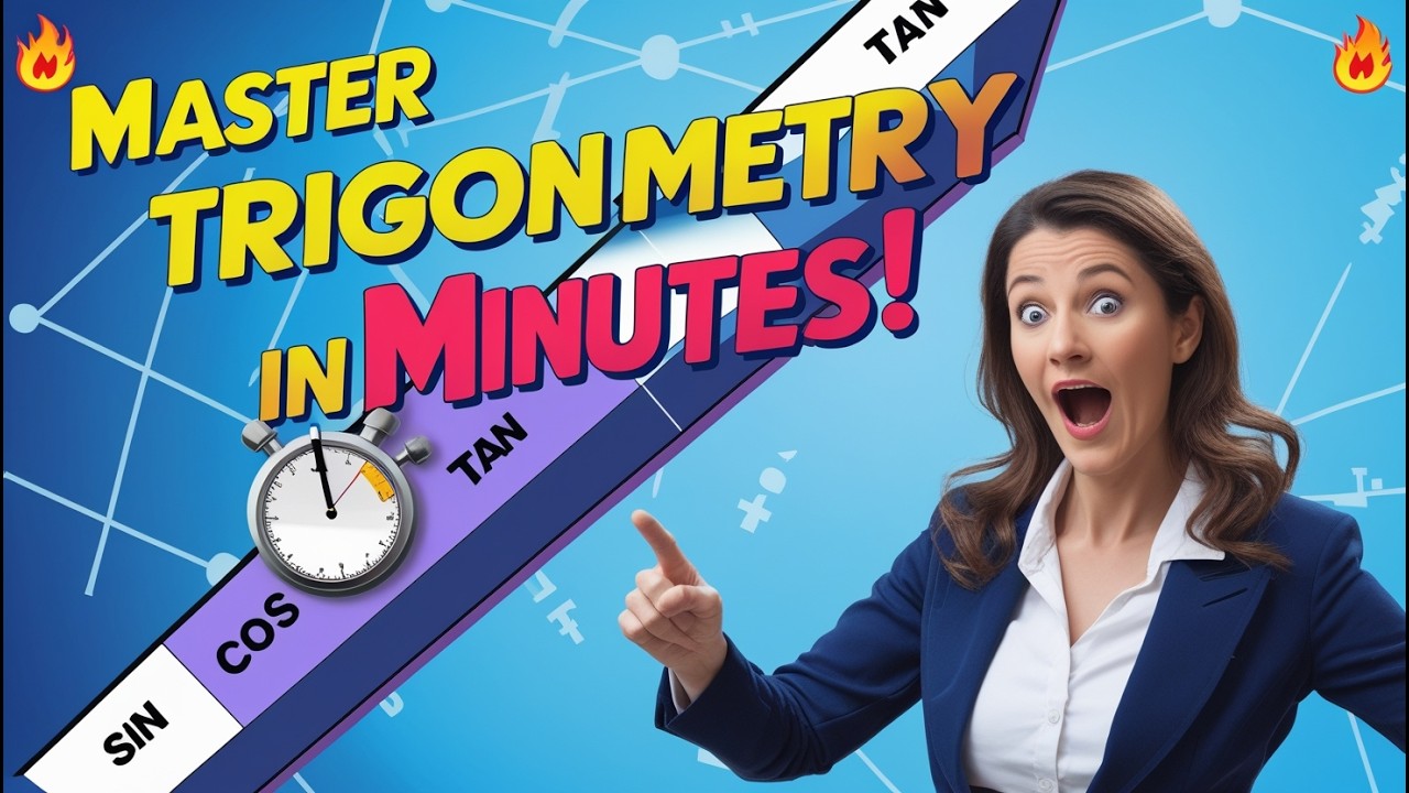 "Master Trigonometry in Minutes! 📐🔥 (Sin, Cos, Tan Explained)"|# ...