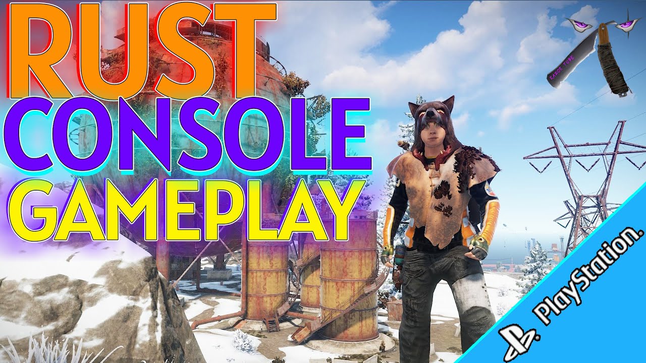 RUST Console Edition ☢️ Official Gameplay 🎮 PS4 Pro - YouTube