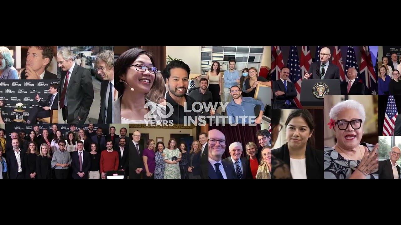 Lowy Institute 20th anniversary highlights - YouTube