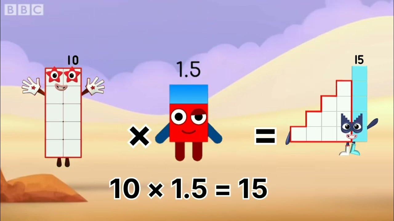 unlock Multiplication with Decimals: Watch How Numberblocks Multiply by 10, 100, and 1000 - YouTube