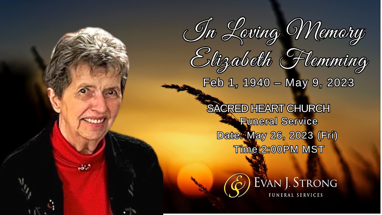 Elizabeth Fleming - Funeral Service Live Stream - YouTube