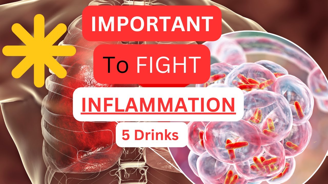 5 Drinks That Combat Inflammation - YouTube