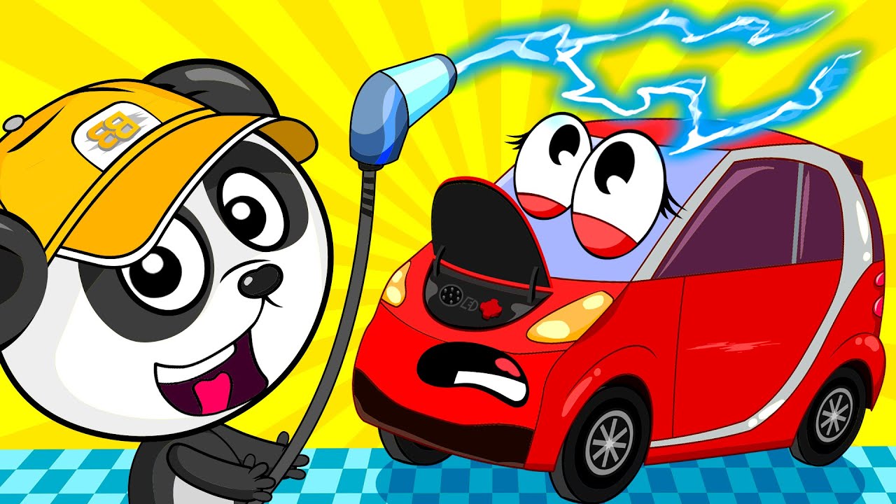 Workshop BiBi - BiBi and Electric Car | Cars cartoons Episodes - YouTube