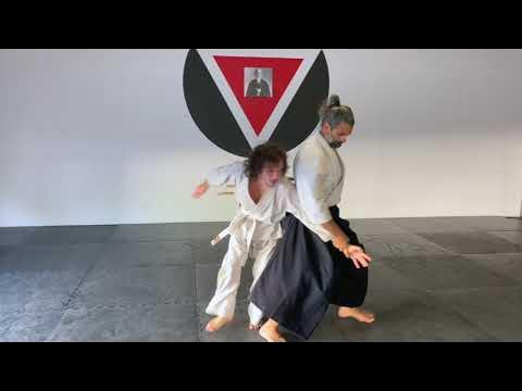 Aikido (合気道) Yokomenuchi Jiyu Waza - YouTube