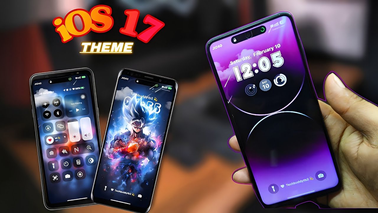 Top 3 iOS 17 Dark Themes For Xiaomi, Redmi And Poco Phones 😍Best iOS ...