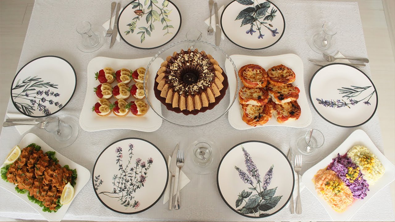 TEA TIME MENU | 5 DIFFERENT RECIPES - YouTube