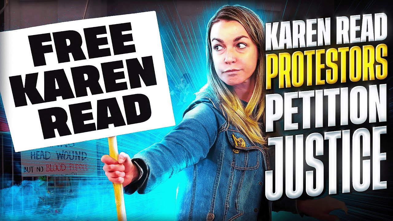 The Protestors in the Karen Read Case FIGHT BACK - YouTube