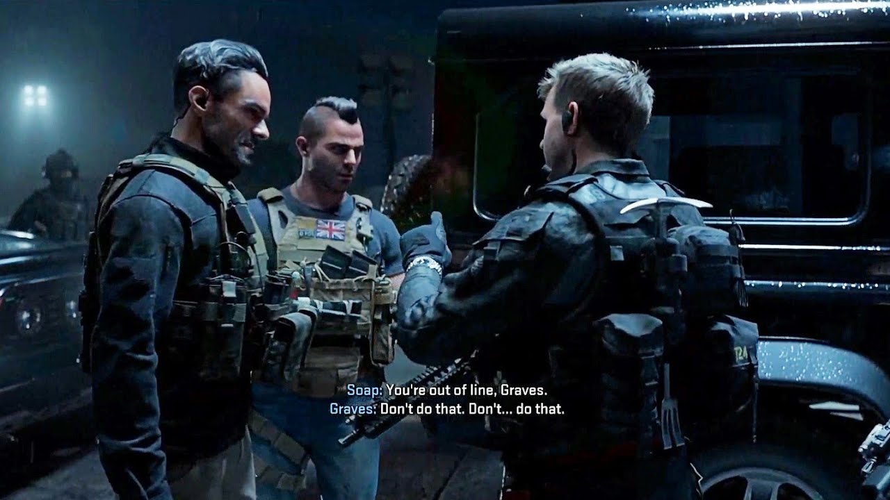 Philips Graves turn against Everyone (Ghost, soap & others ) cutscenes ...