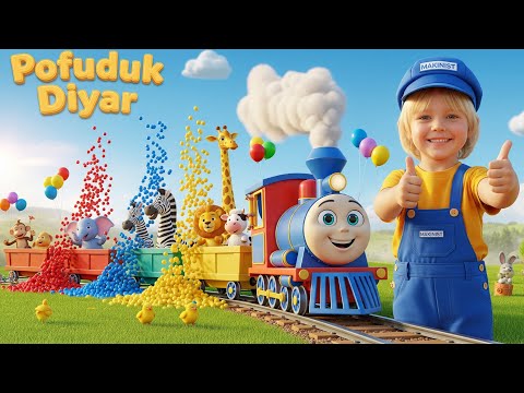 Tren Gelir Hoş Gelir! - JoliPoli Kids 🚂👶 En Sevilen Çocuk Ve Bebek Şarkıları Animasyonları