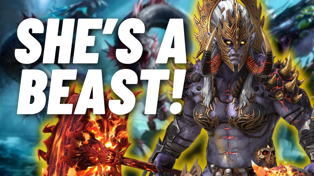 Gharol & Mythics HYDRA Showcase! - RAID Shadow Legends - YouTube