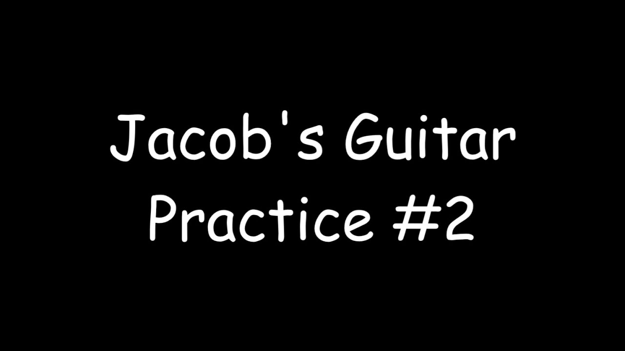Electric Guitar Practice #2 - YouTube