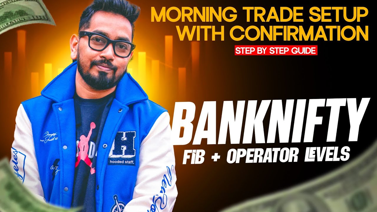How to find Trade setup in Bank nifty with Fib+Operator Levels? 🔥 ...