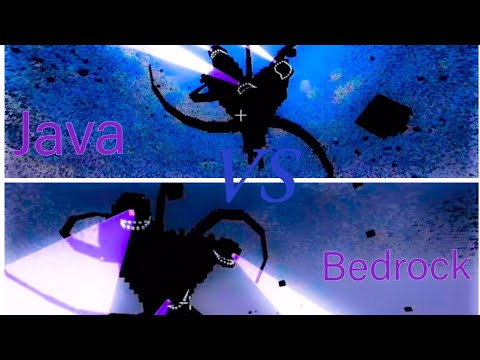 Wither Storm in Java VS in Bedrock - YouTube