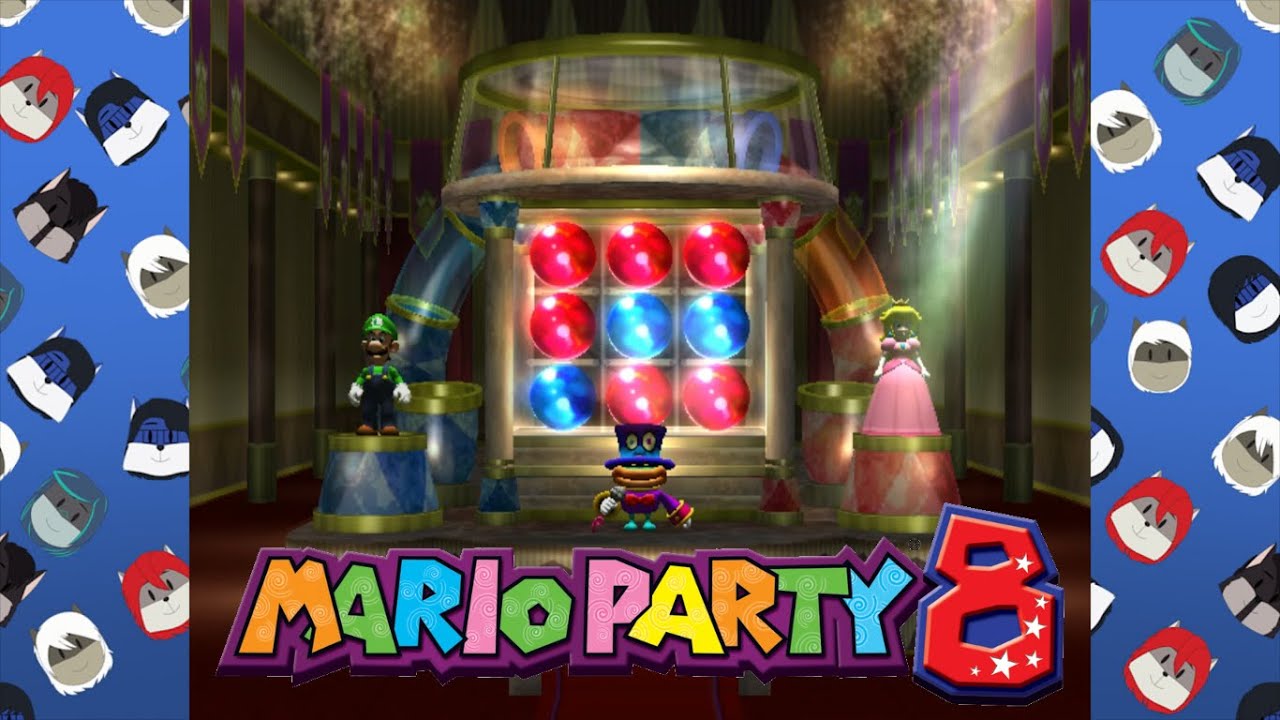 Mario Party 8 - Tic-Tac Drop - YouTube