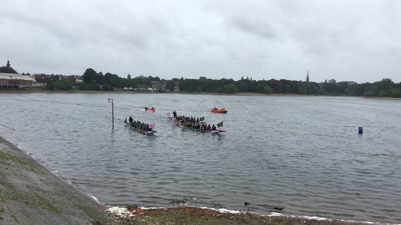 Nowka bais (boat racing) Birmingham uk - YouTube