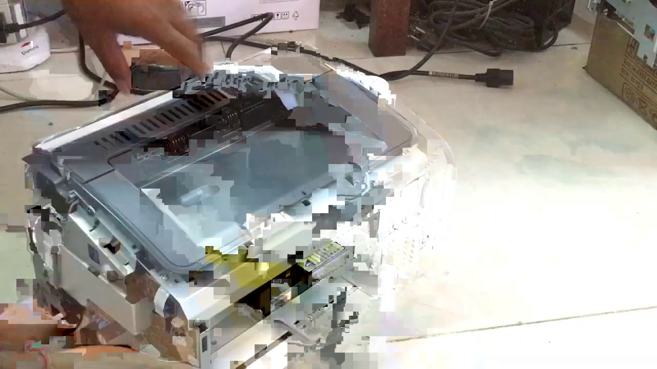 How to disassemble Printer HP Laser Jet Pro M12series -M12a - YouTube