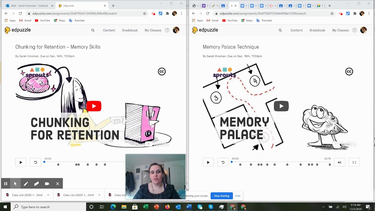 Memory Tools of Chunking & Memory Palace Intro - YouTube