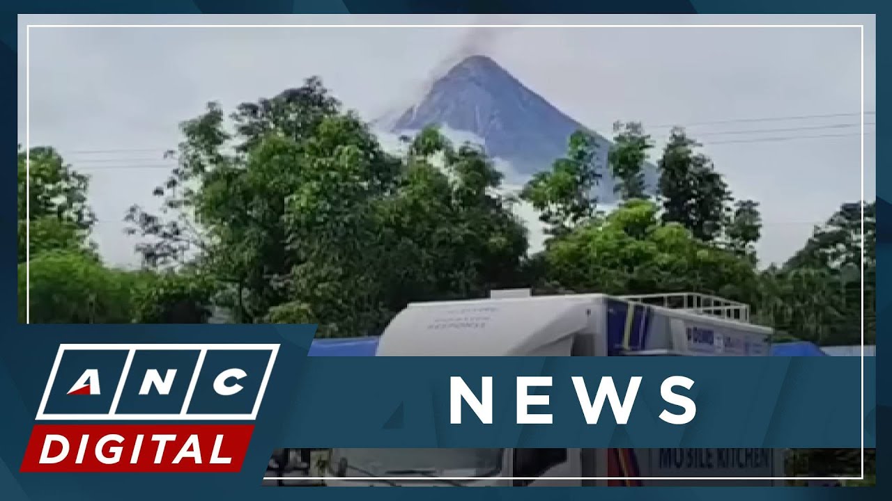 Rockfall events, pyroclastic flow recorded from Mayon volcano | ANC ...