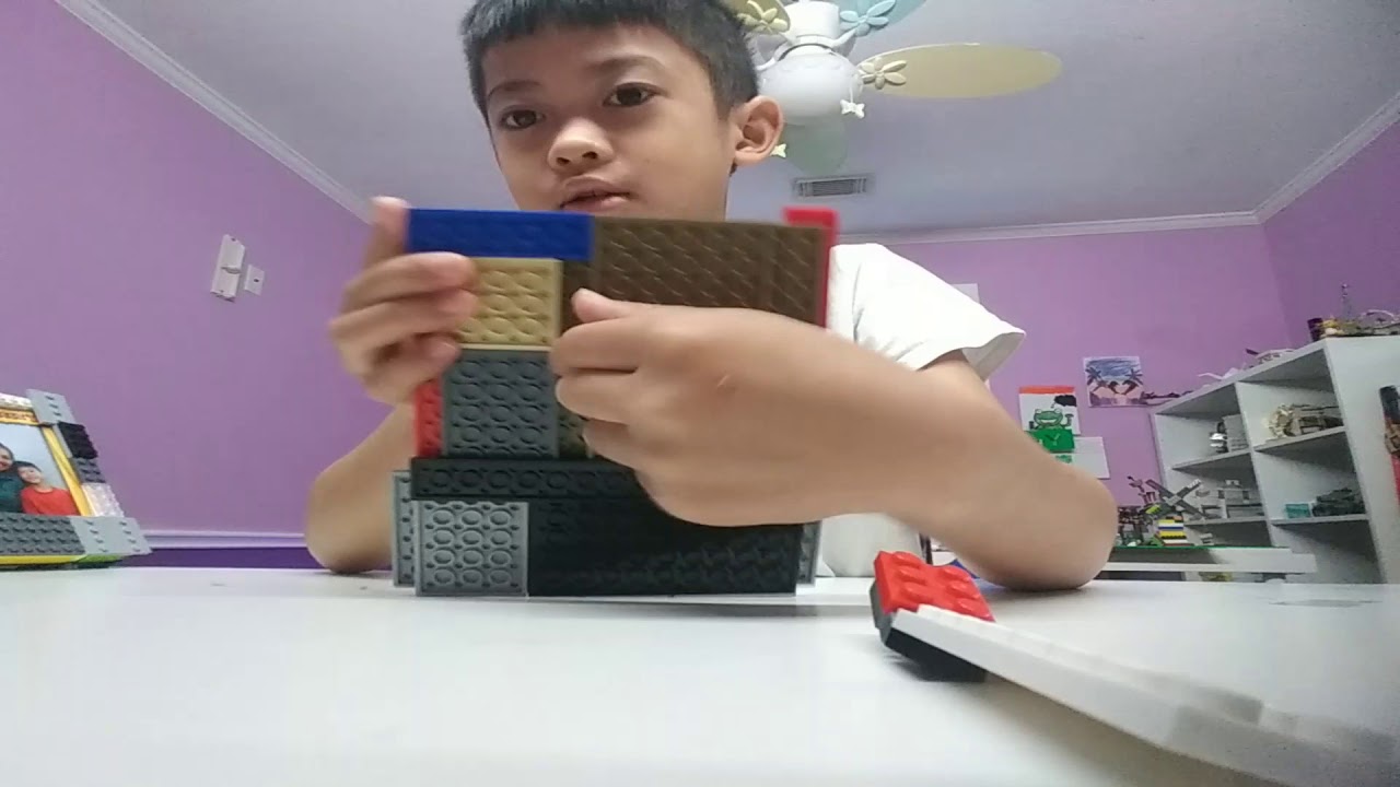 How to make a lego picture frame - YouTube