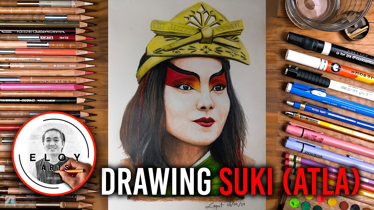 How I Draw Suki (Maria Zhang) from Avatar TLA Netflix Live Action ...