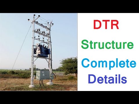 Dtr structure complete details II H type transformer II Pole mounted ...