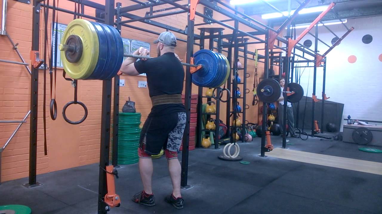 180kg Front Squat - Bulgarian Method - YouTube