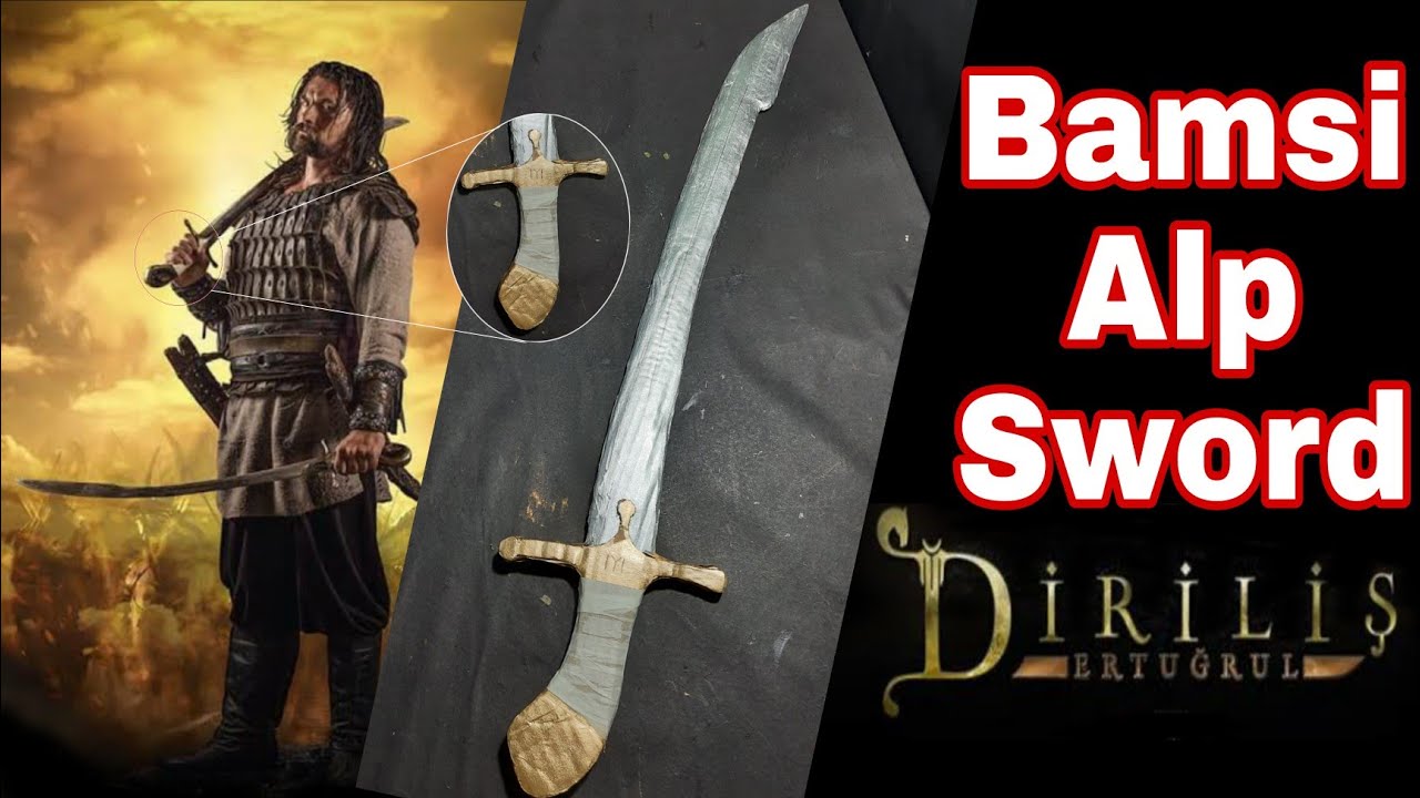 How To Make Bamsi Alp Sword | Bamsi ki talwar kaise banaye | DIY BAMSI ...
