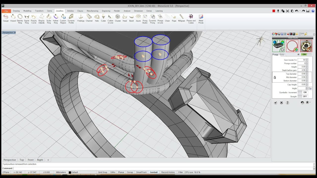 RhinoGold Special Head Studio - YouTube