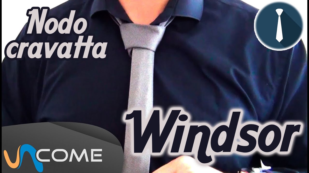Come fare nodo cravatta windsor - YouTube