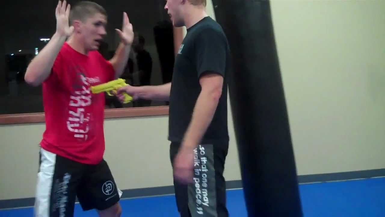 Self Defense/Reaction Drill-Ellenbecker - YouTube