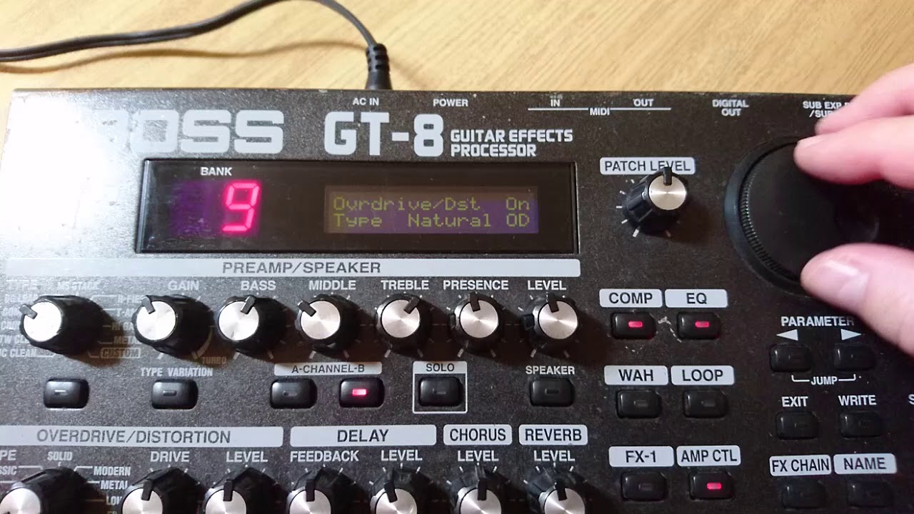 BOSS GT8 USADA - YouTube