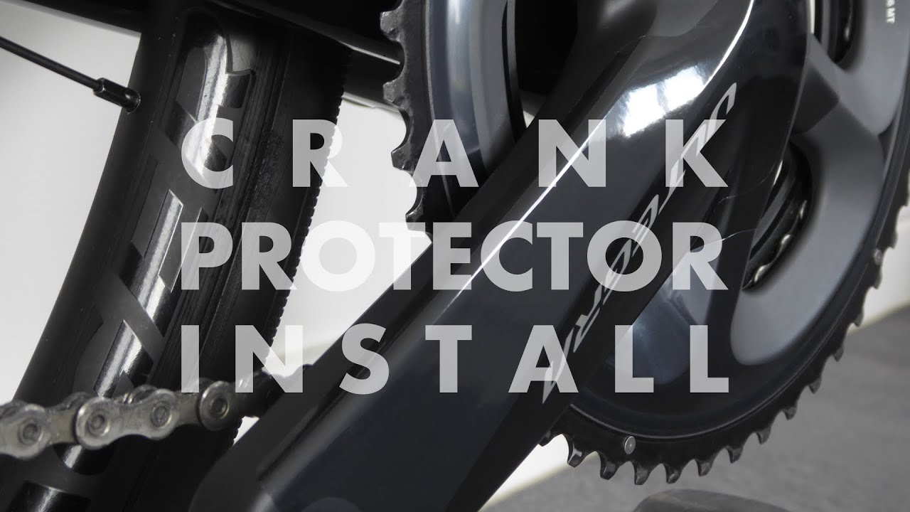 Crank Protector Wet Application | Cyclistick - YouTube