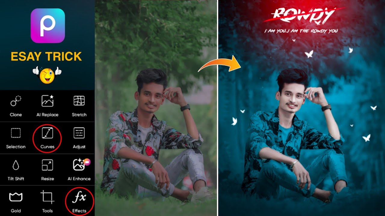 PicsArt new background colour change photo editing | PicsArt photo ...