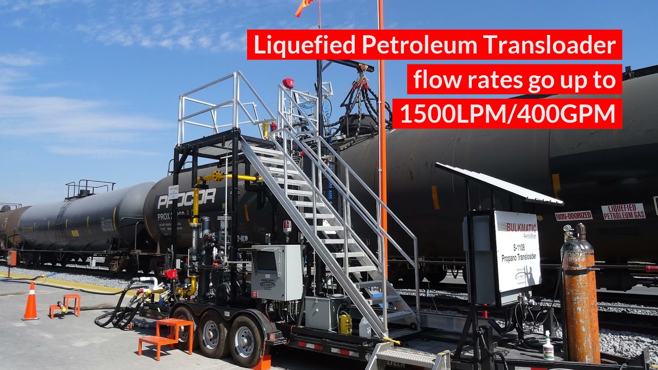 Liquefied Petroleum Transloader - YouTube