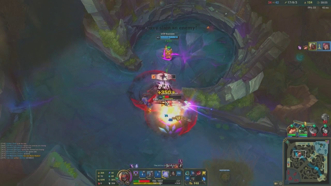League of Legends Zed funny moments - YouTube
