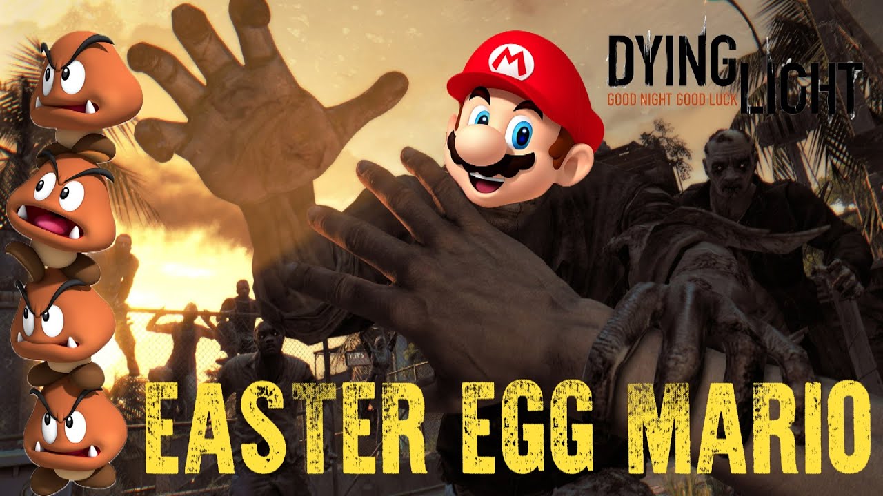 [FR]Dying Light Easter Egg MARIO ! (goomba zombie) - YouTube